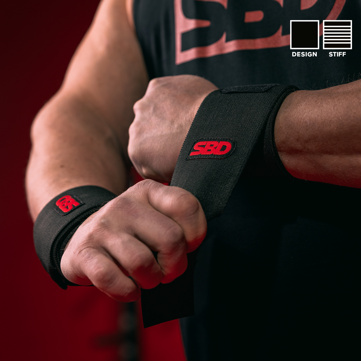 SBD Wrist Wraps - Stiff & Flexible IPF Approved – SBD Apparel Australia